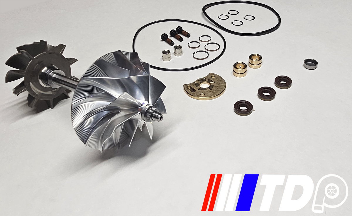 6.7L Cummins 19+ HE300VG W Upgraded Billet Wheel/10 Blade Turbine Rebu ...