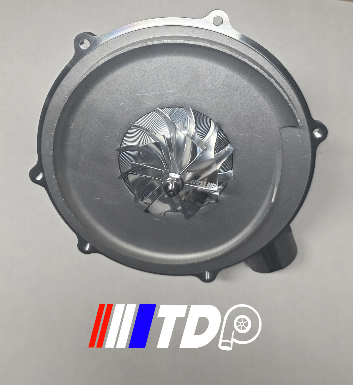 06-07 Chevy Duramax LBZ 6.6L Billet Wheel and 9 Blade Turbine Drop-In ...