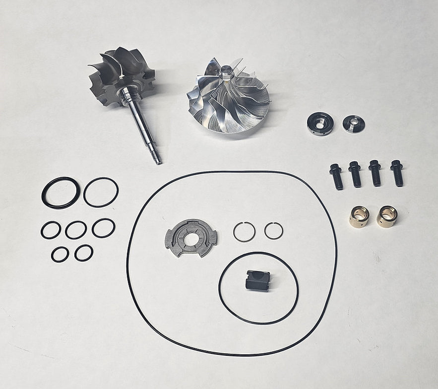 Upgrade Rebuild Kit for 6.7 15-19 Ford Powerstroke Billet Wheel/9 Blad ...