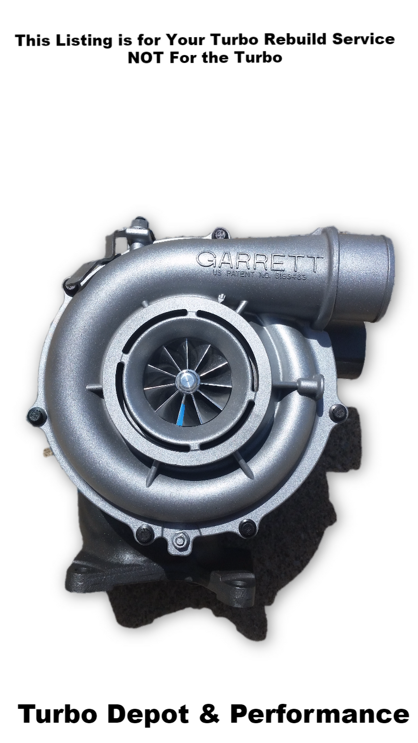 Turbo Rebuild SERVICE Garrett Chevy 6.6L Duramax LBZ LLY LMM LML from ...